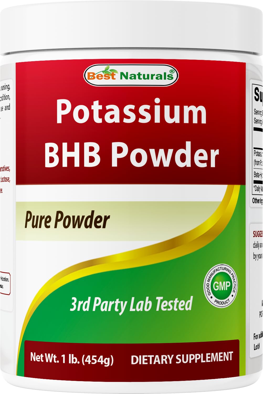 Amazon.com: Best Naturals Potassium BHB Powder 1 Lb : Health & Household