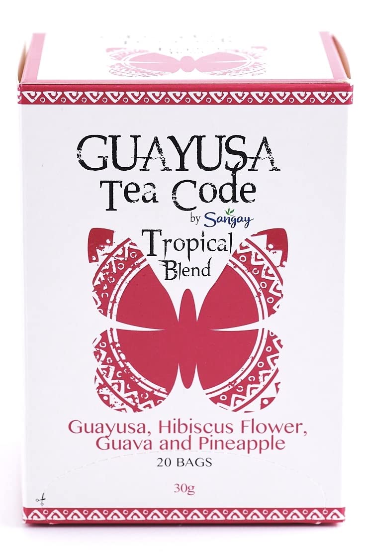 Buy Guayusa Tea Code Tropical- Guayusa, Hibiscus Flower, Guava and ...