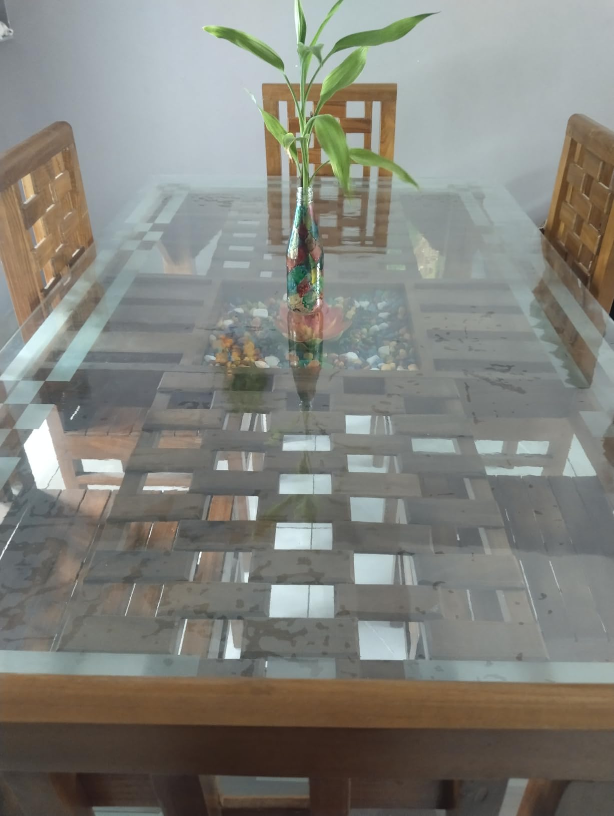 Buy LIV -LIV IN VIBRANCE Table Top Protector 2MM Thickness Protective ...