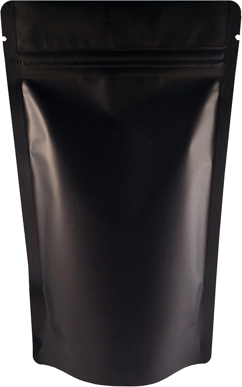 Rightpak Black Matt Stand Up Pouches 100 Pieces 8cm x 13cm, Heat ...