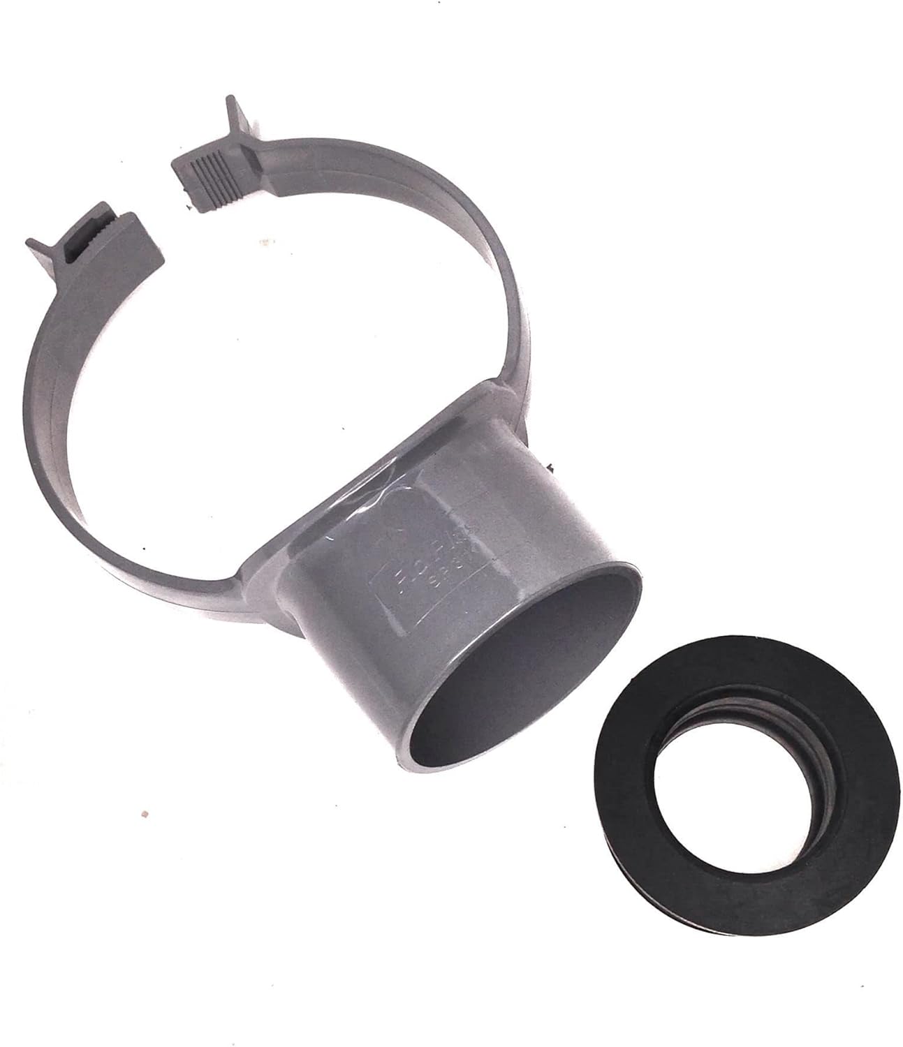Floplast Soil Pipe Grey Strap Boss with 32mm Rubber Boss Adapter ...