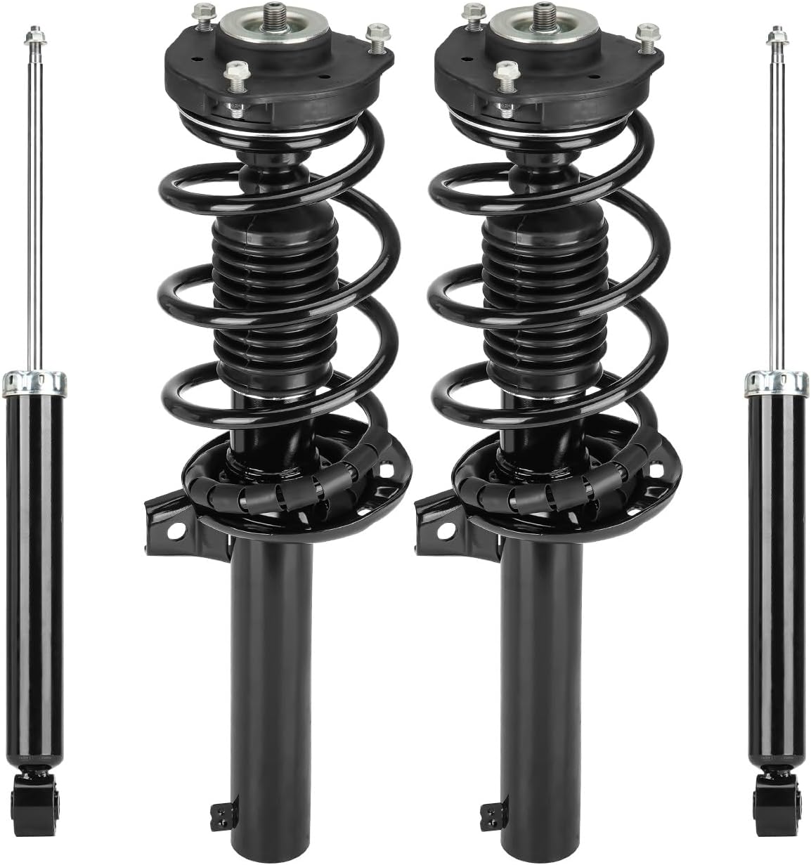 Amazon.com: AutoShack Front Complete Strut & Coil Spring Assembly with ...