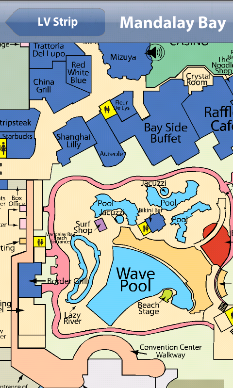 Mandalay Bay Resort Map