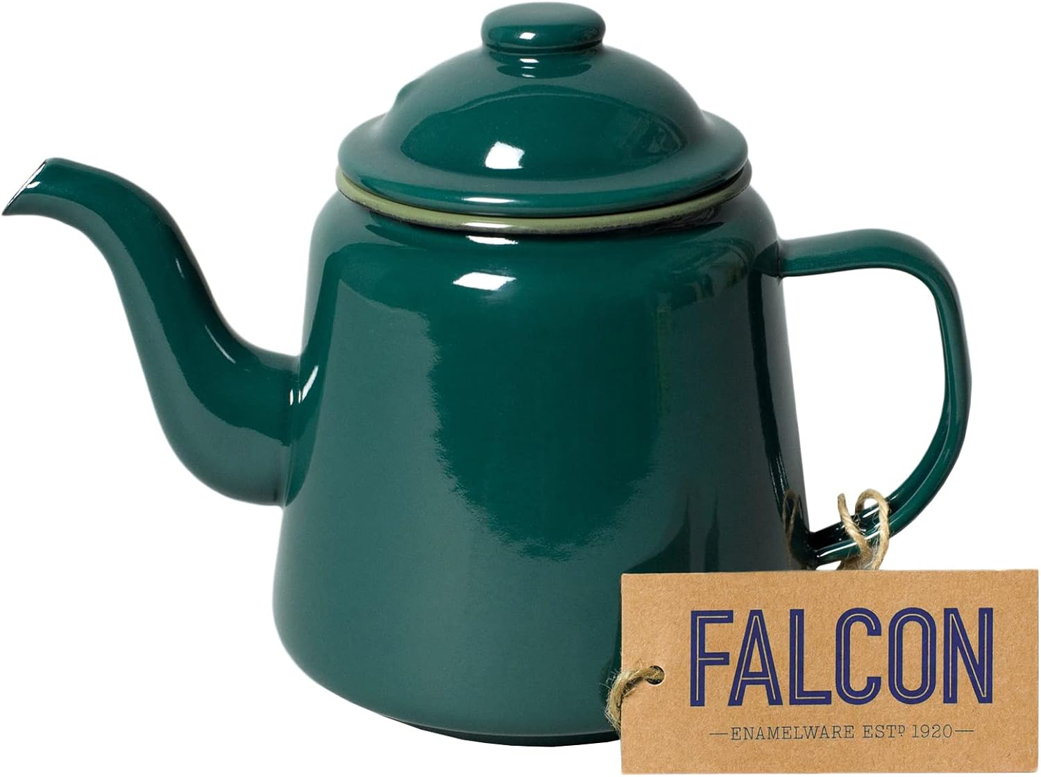 Amazon.com | Falcon Enamelware Classic Teapot One Size Samphire: Teapots