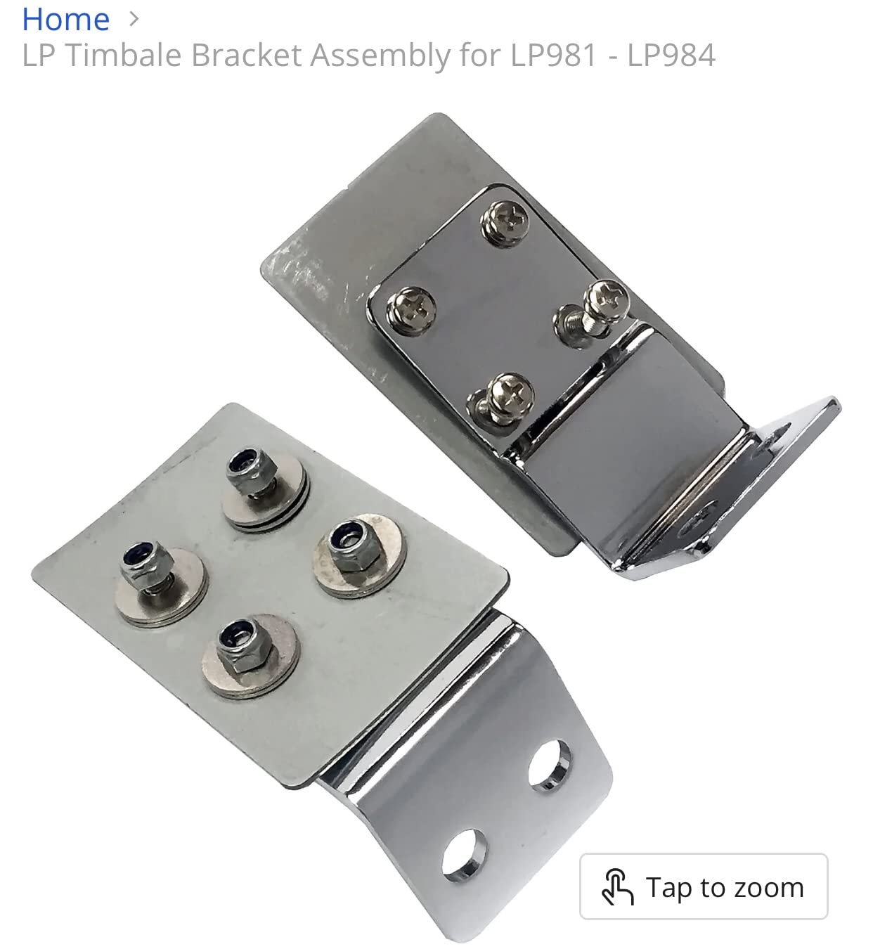 Amazon.com: Latin Percussion LP984 Timbale Mounting Bracket Assembly ...