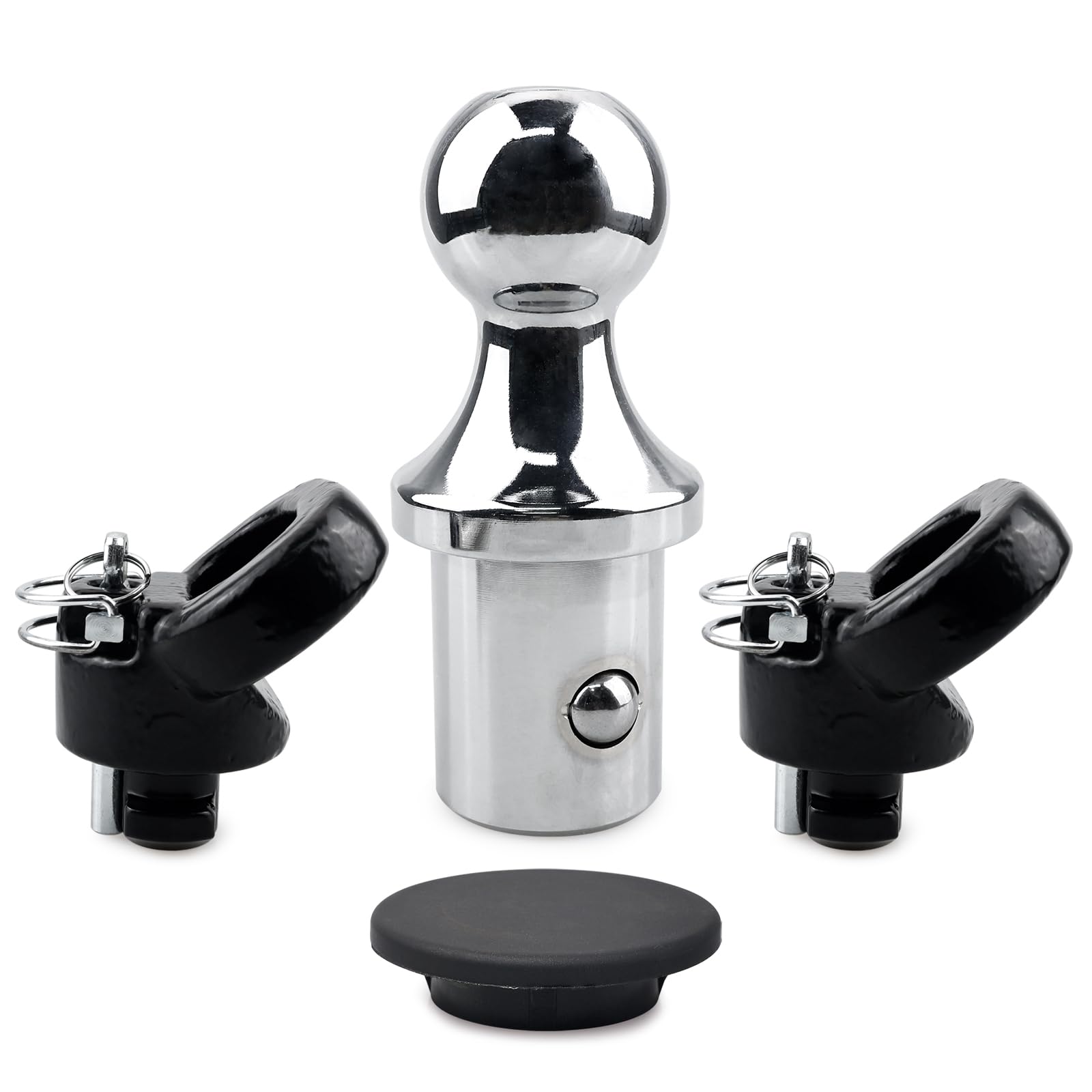 60618 Puck System Gooseneck Hitch Ball Kit Compatible with 2013-2023 ...