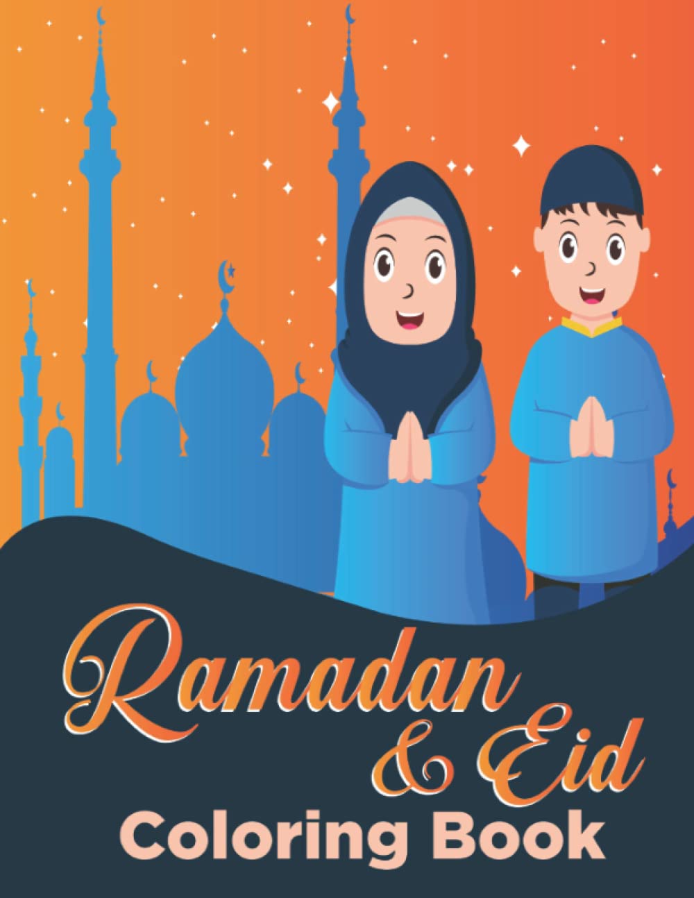 Ramadan And Eid Coloring Book Islamic Themed Kids Coloring Book ...