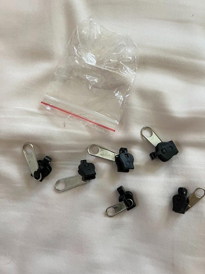 Amazon.com: 6Pcs Black Universal Instant Fix Zipper Repair Kit ...