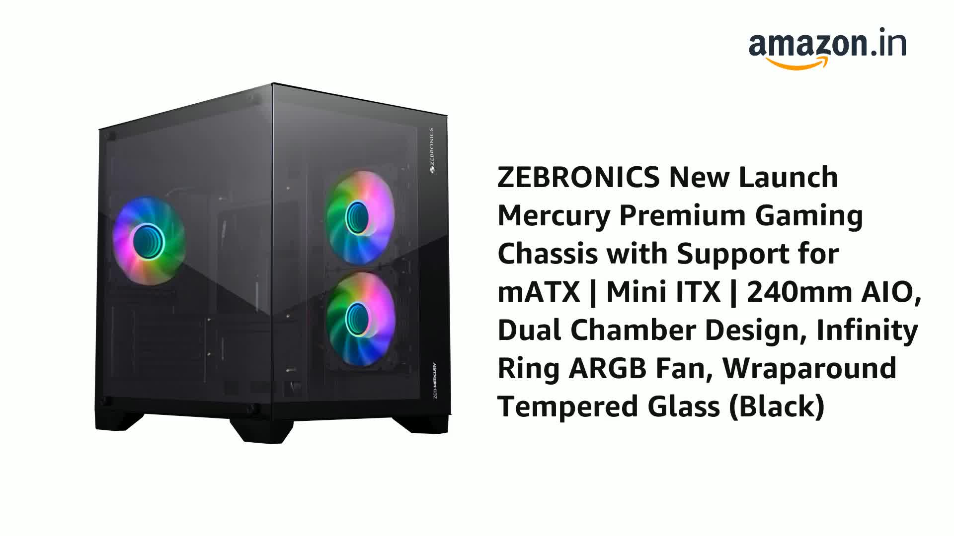 Zebronics Cabinet Mercury