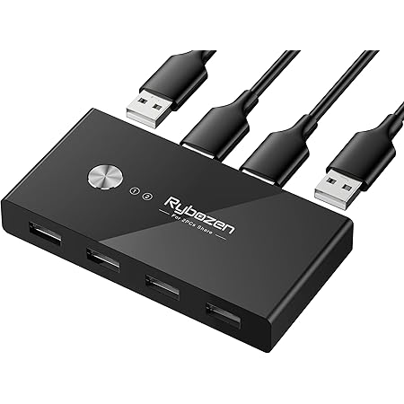Amazon.com: UGREEN USB Switch Selector 2 Computers Sharing 4 USB ...