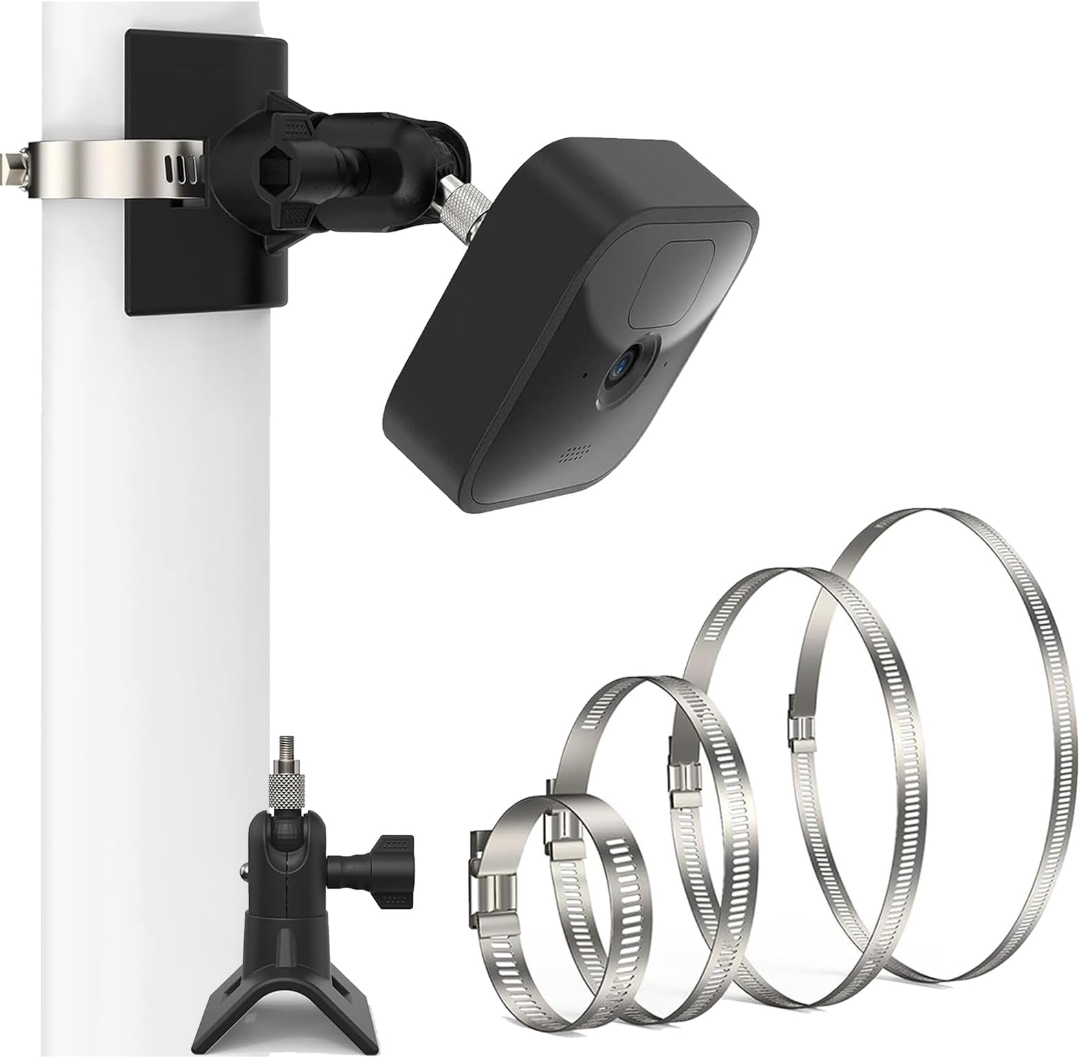 Amazon.com: Blink Camera Pole Mounting Bracket With 4X Adjustable Pipe ...