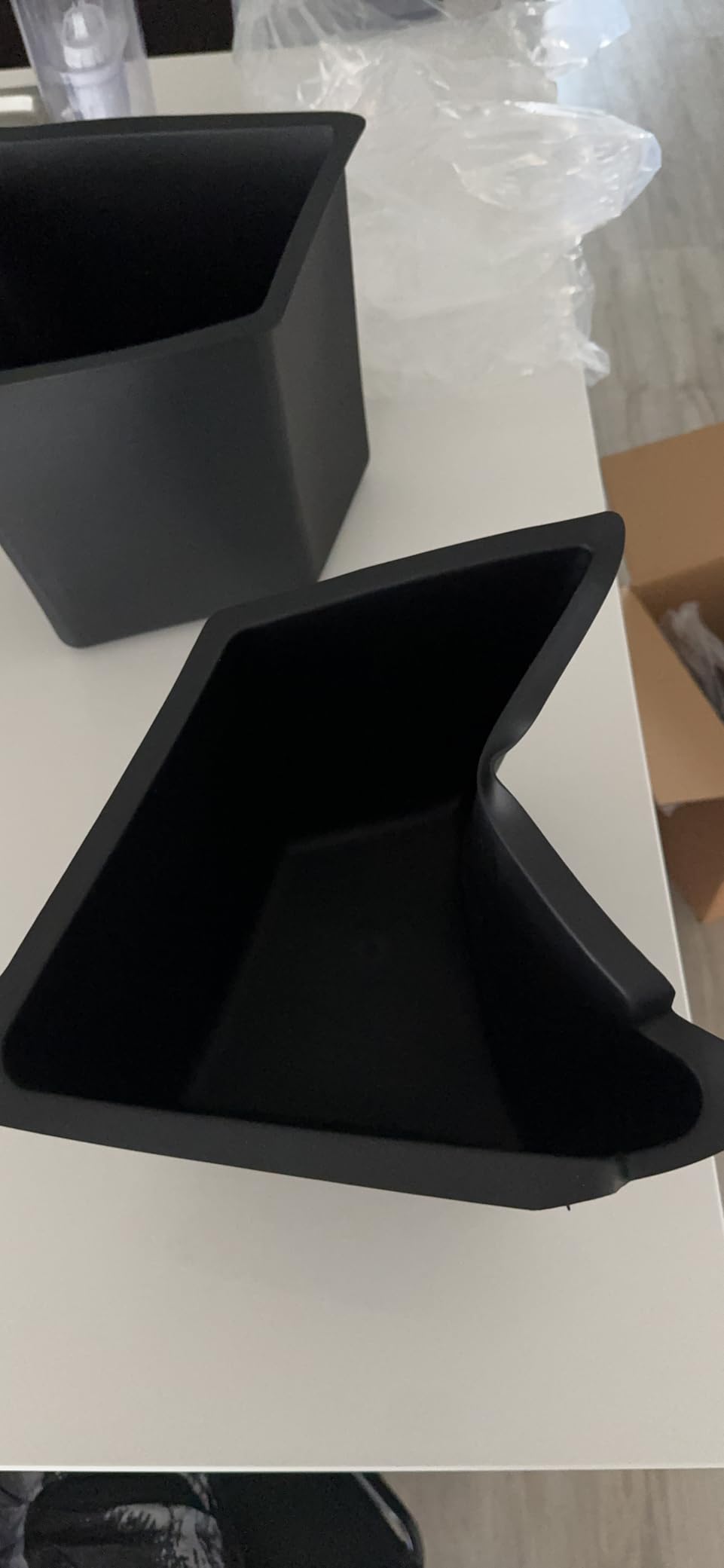 X-CAR Car Rear Trunk Storage Box Trunk Organizer Side Packets Tray Bins ...