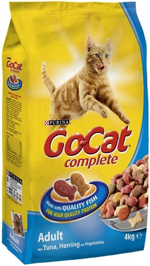 Go Cat Go-cat Complete Cat Food Tuna, Herring And Veg 4kg : Amazon.co ...