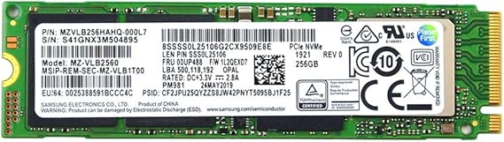Solid State Drive MZVLB256HAHQ-000L7 Compatible Replacement Spare Part ...