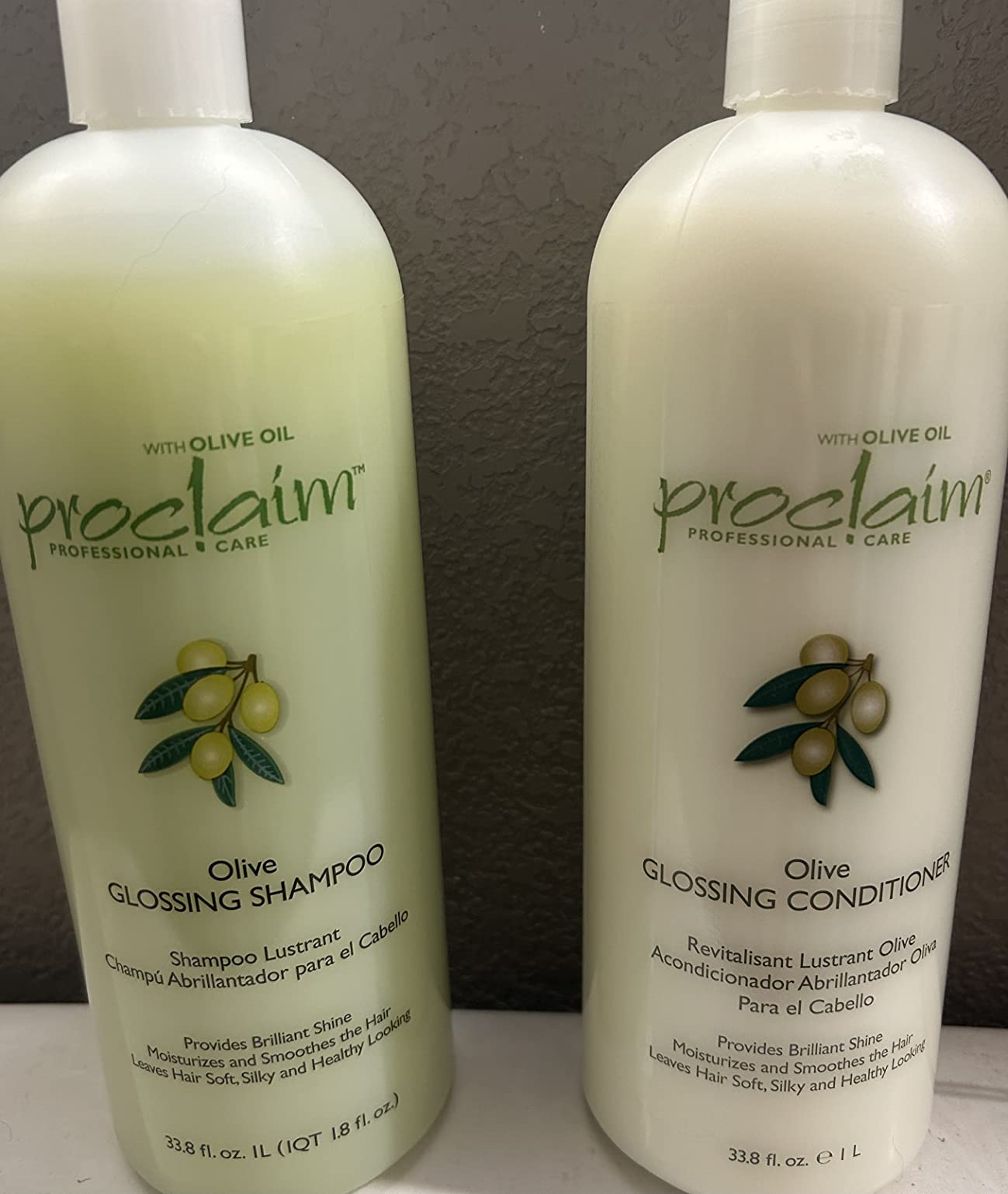 Amazon.com : Proclaim Olive Glossing Shampoo : Standard Hair Shampoos ...
