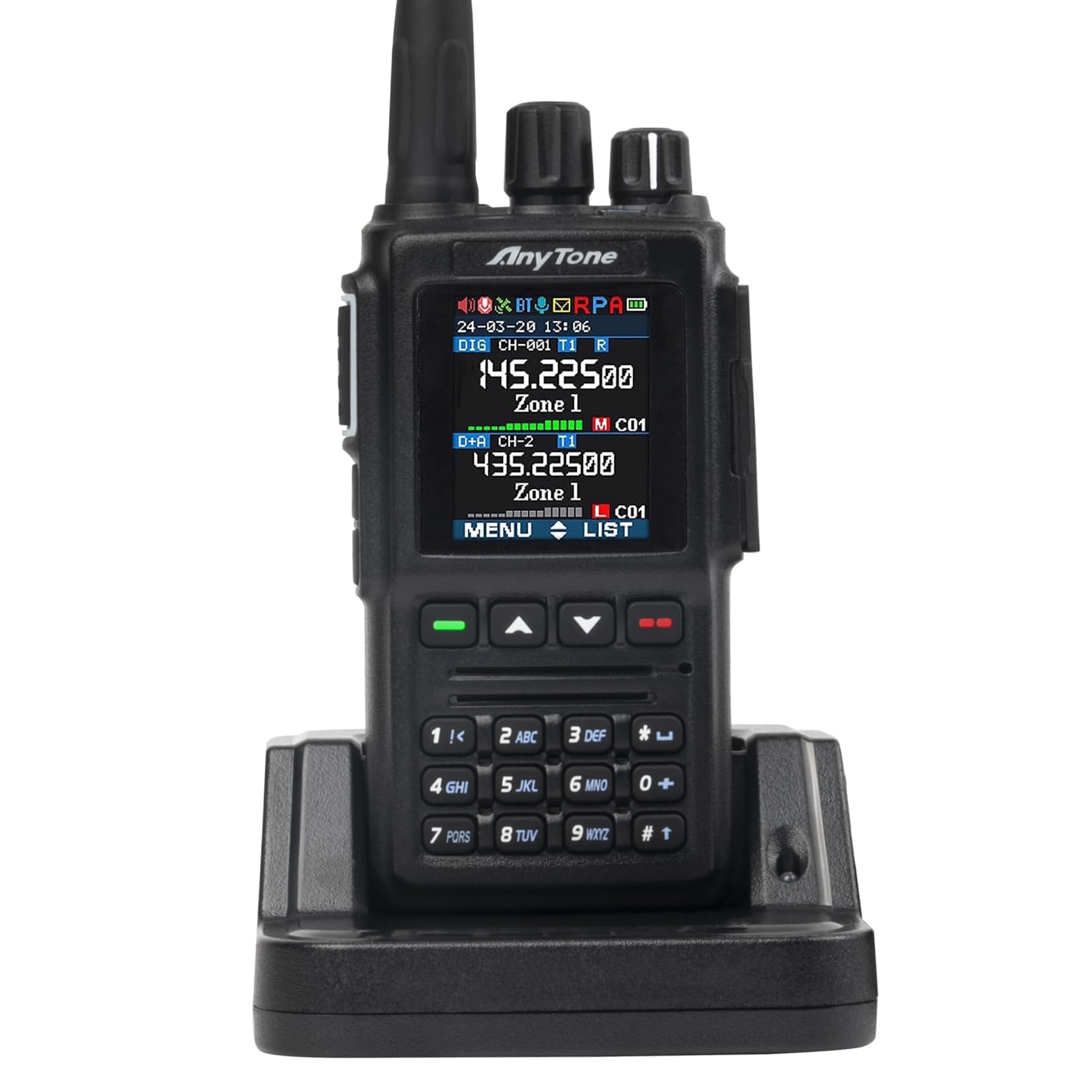 Dmr Radio Handheld At D168uv Portable Ham Radio With Vhf | Desertcart INDIA