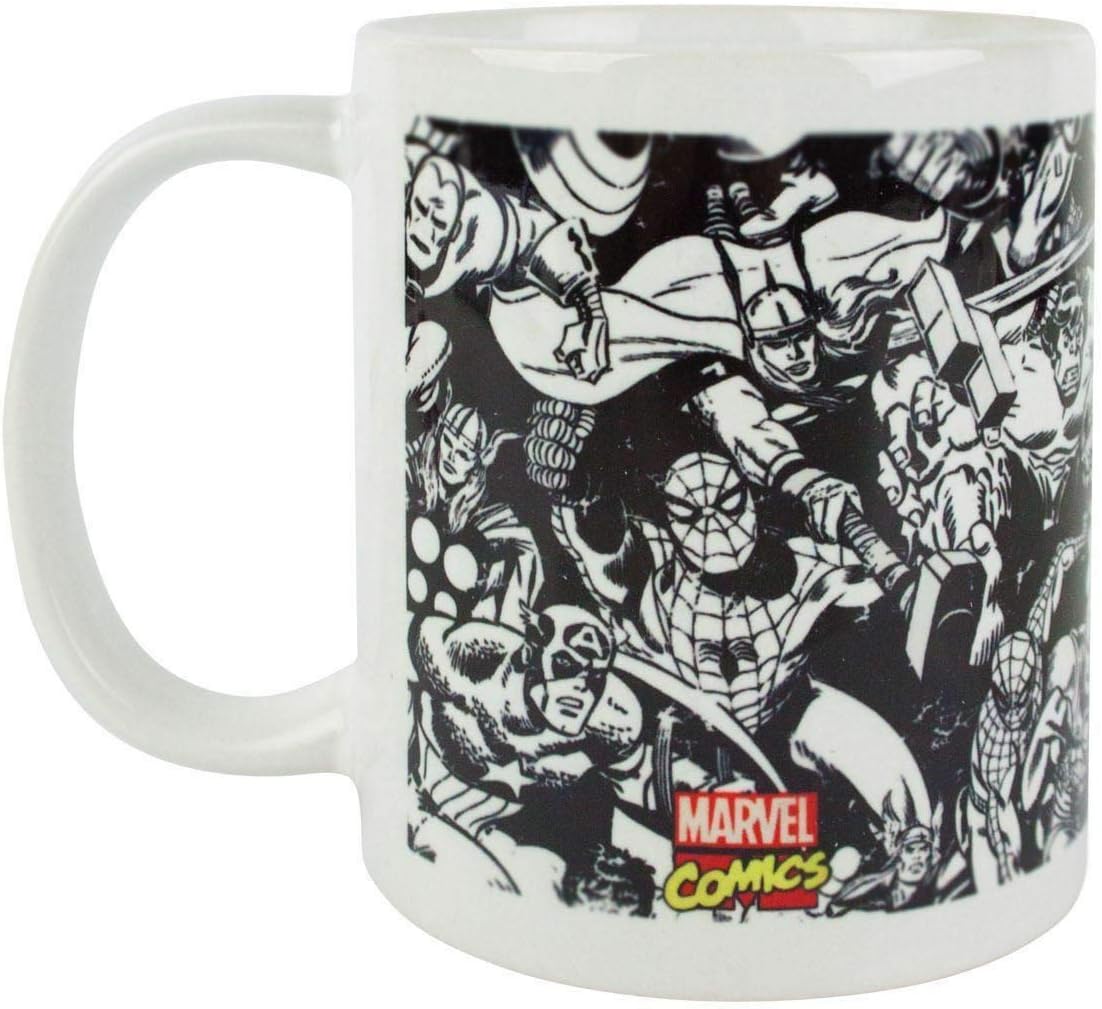 Amazon.com: Marvel Comics Retro Characters Mug : Home & Kitchen