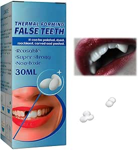 Amazon.com : New Fake Teeth Replacement Kit for Temporary Restoration ...