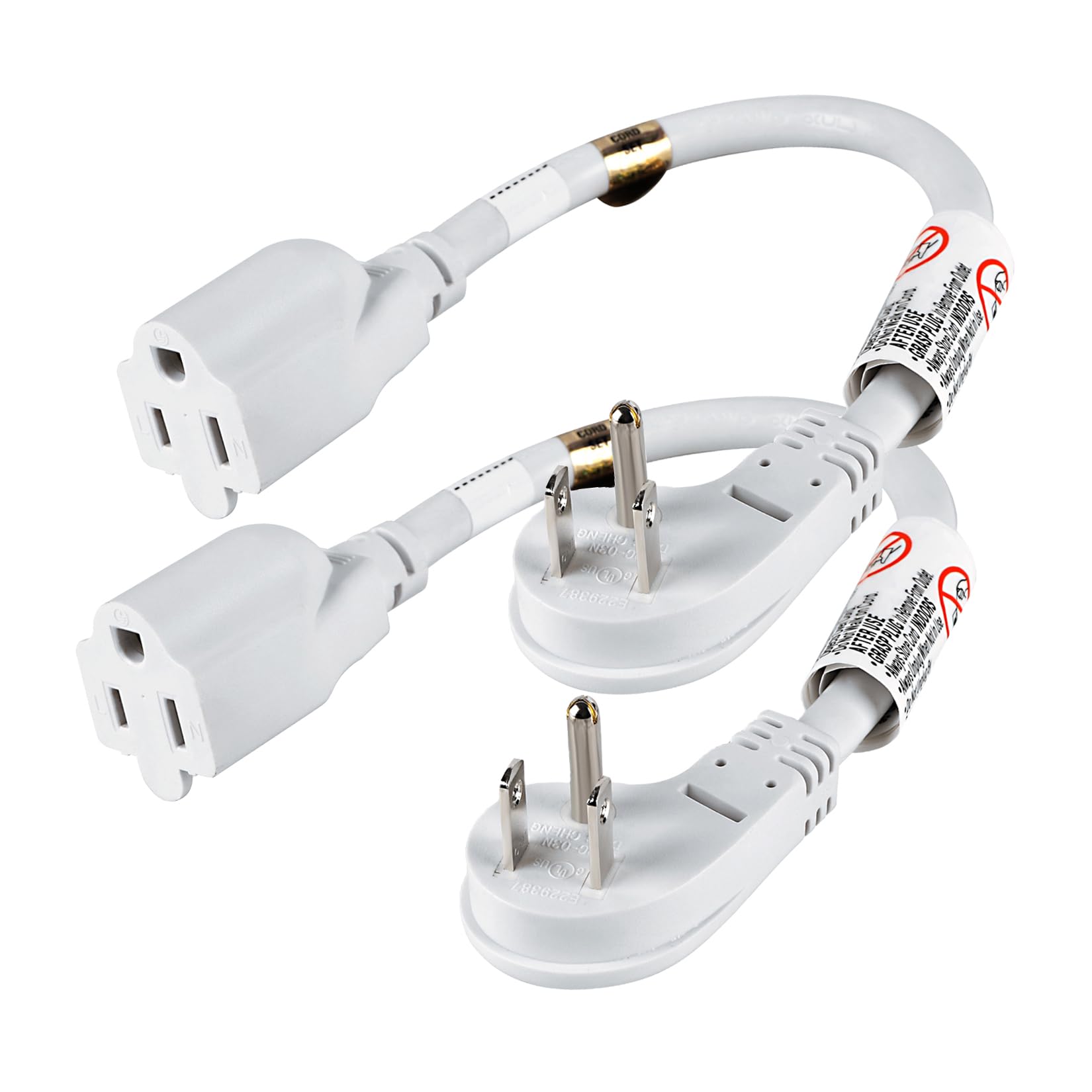 Amazon.com: VSEER 1Feet 1625W 13A UL SJT 16AWG Flat Plug Heavy Duty ...