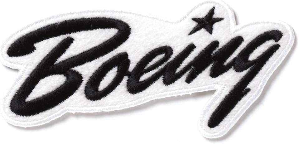 Amazon.com: Boeing Script Heritage Patch : Clothing, Shoes & Jewelry