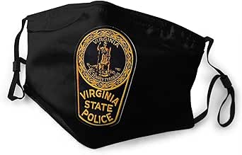 Adult Face Mask Virginia State Police Dust Masks with Filter Reusable ...
