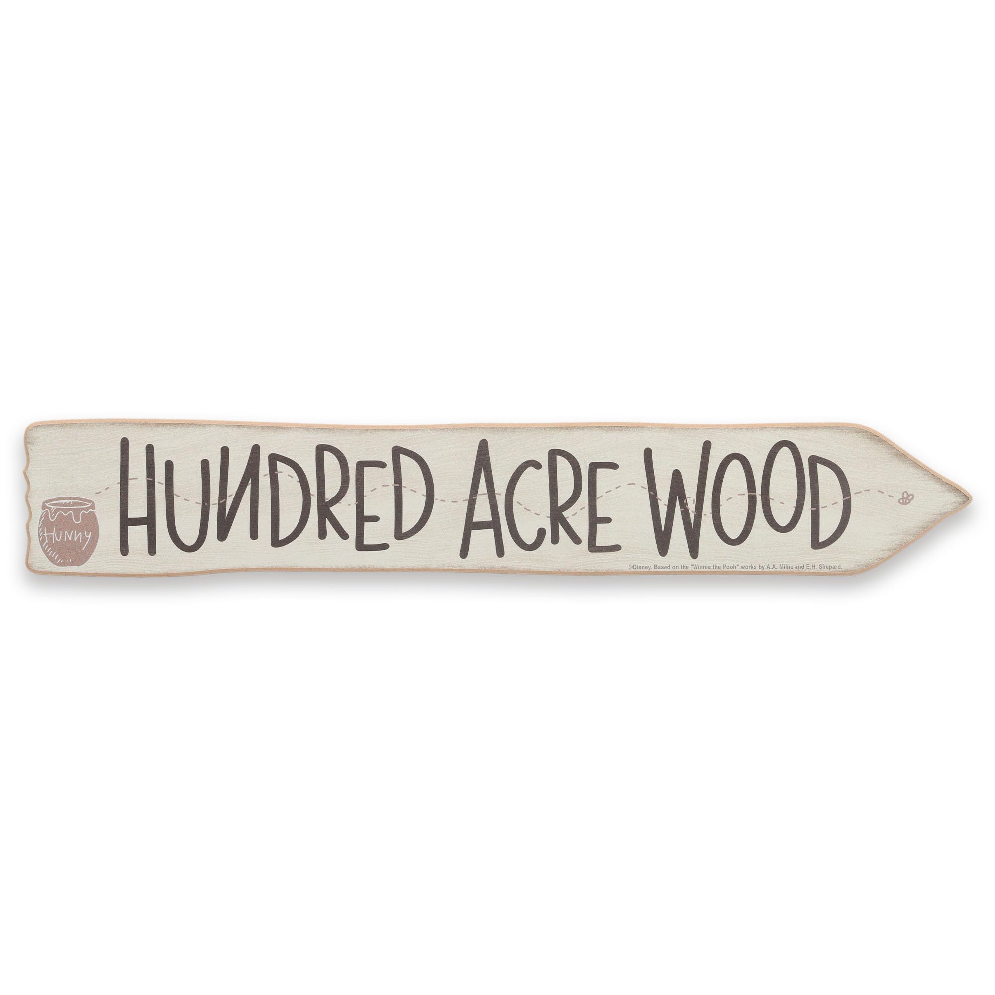 Amazon.com: Disney Winnie the Pooh Hundred Acre Wood Arrow Wall Decor ...