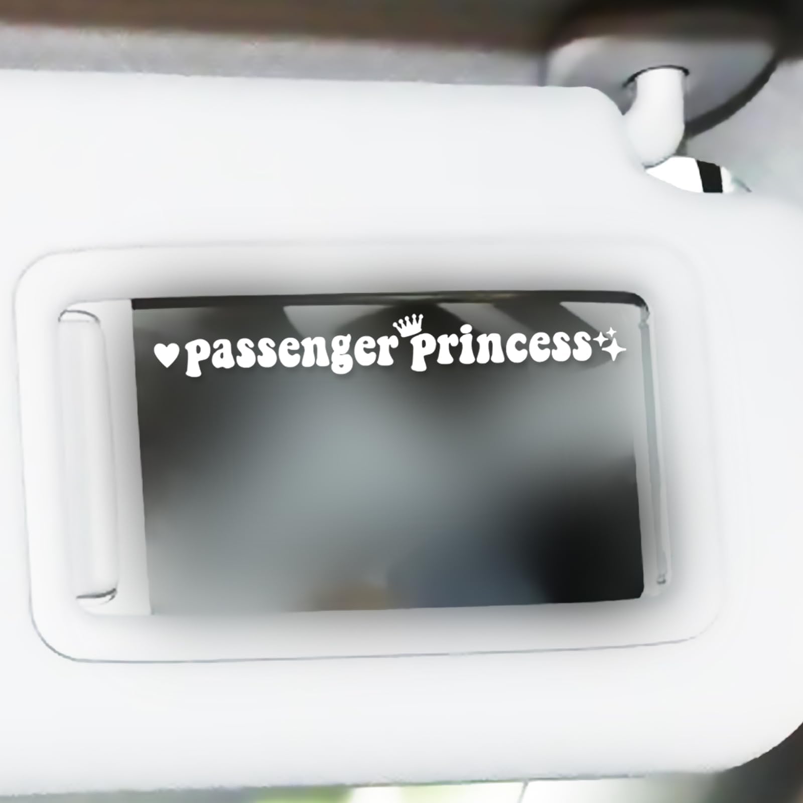 Amazon.com: Passenger Princess Decal Sticker, Funny Vinyl Car Decal ...