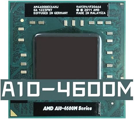 Amazon.com: AMD A10-Series A10-4600M Laptop CPU Used 4-Core 4-Thread Mobile Processor 2.3 GHz 4M ...