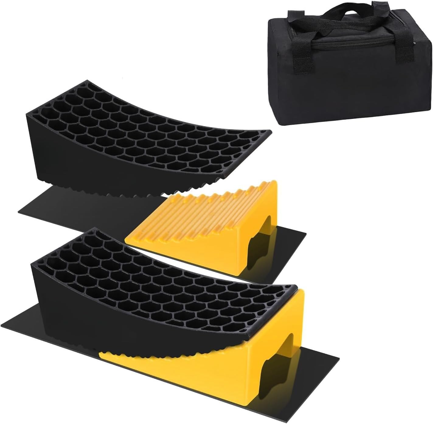 Stanz (TM) Leveler RV Leveler Block Ramp Kit with 2 Levelers, 2 Blocks ...