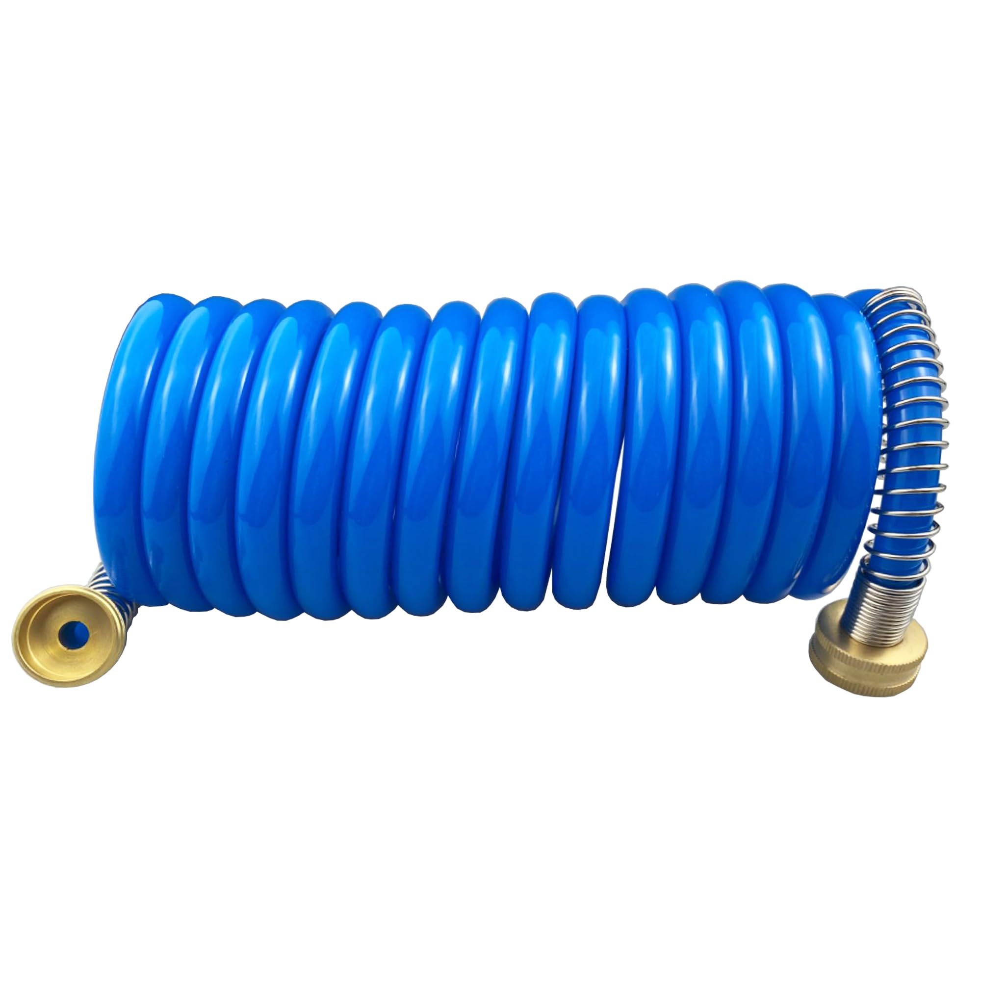 Amazon.com: Darnassus Heavy-duty PU Coil Hose, Self-Coiling Garden Hose ...