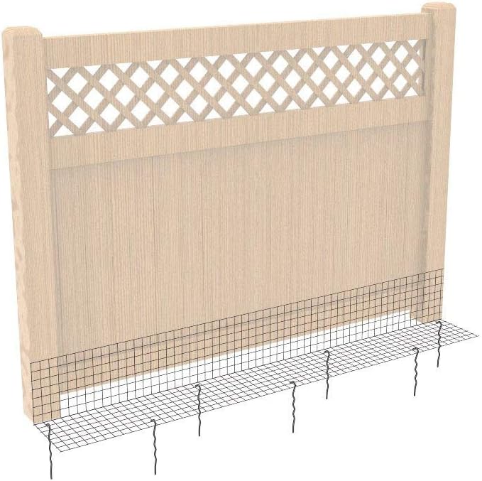 Amazon.com : Dig Proofer Kit for Preventing Digging Under Fence : Patio ...