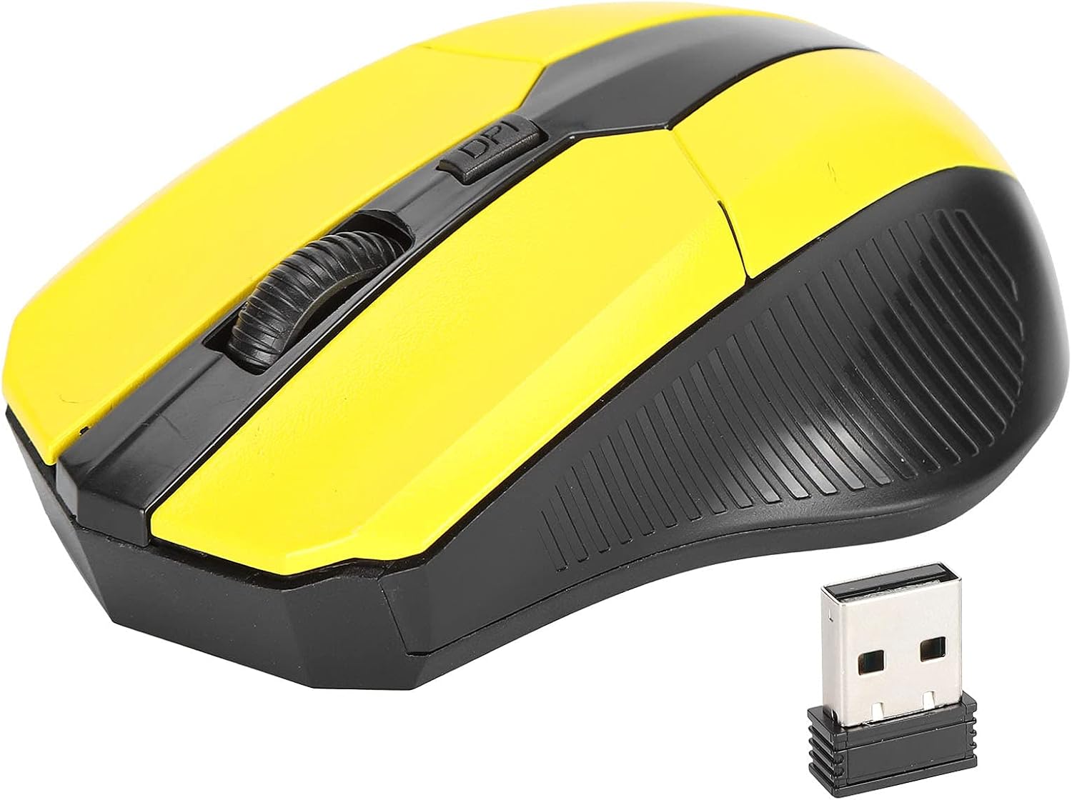 Amazon.com: PUSOKEI 1600DPI 2.4G Ergonomic USB Mouse for PC with USB ...