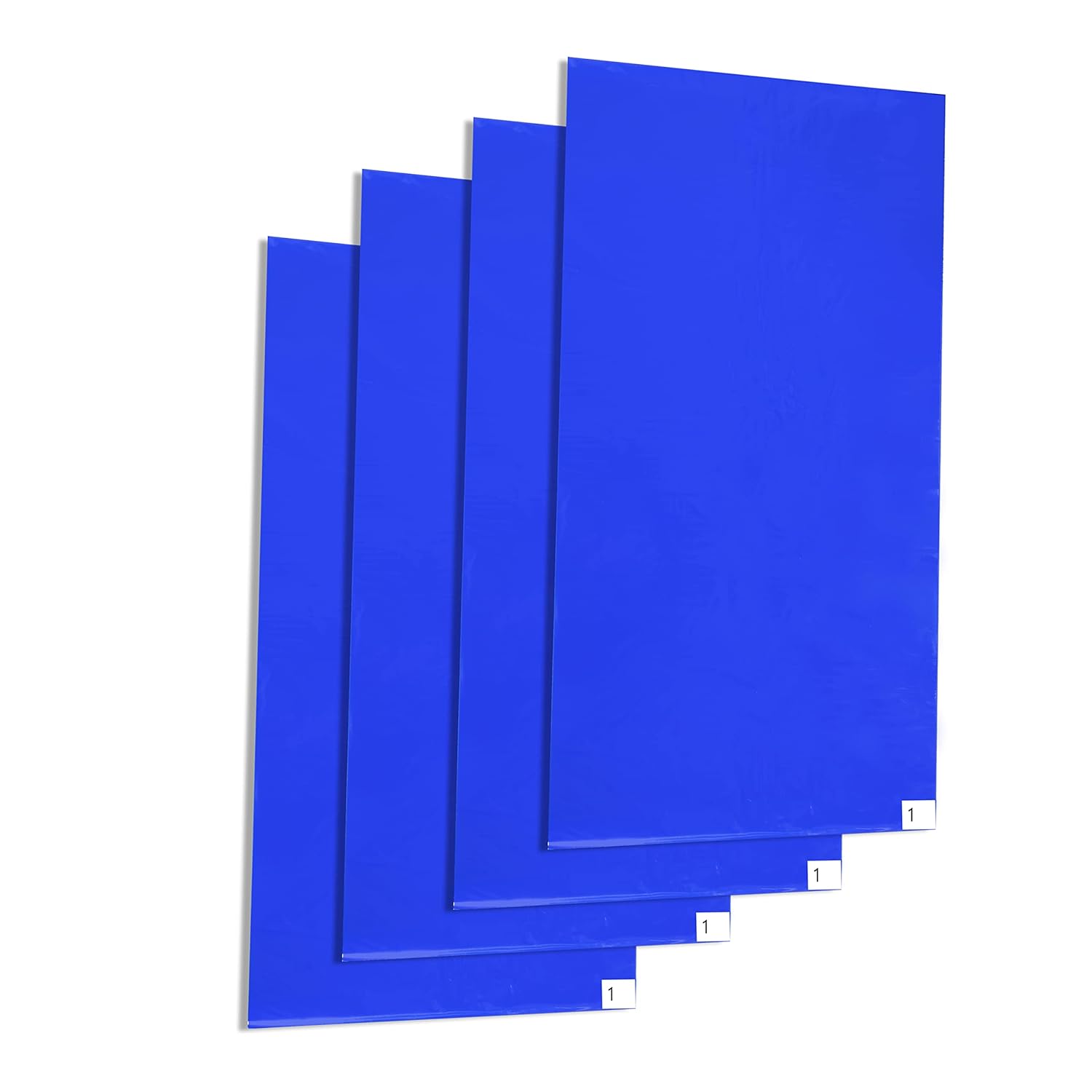 HFS(R) 4 Mats of 30 Sheets Blue Adhesive Mat 24" x 36" for Cleanroom ...