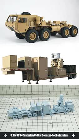 Amazon.co.jp: 1/144 レジンキット U.S M983+Centurion C-RAM Counter-Rocket ...