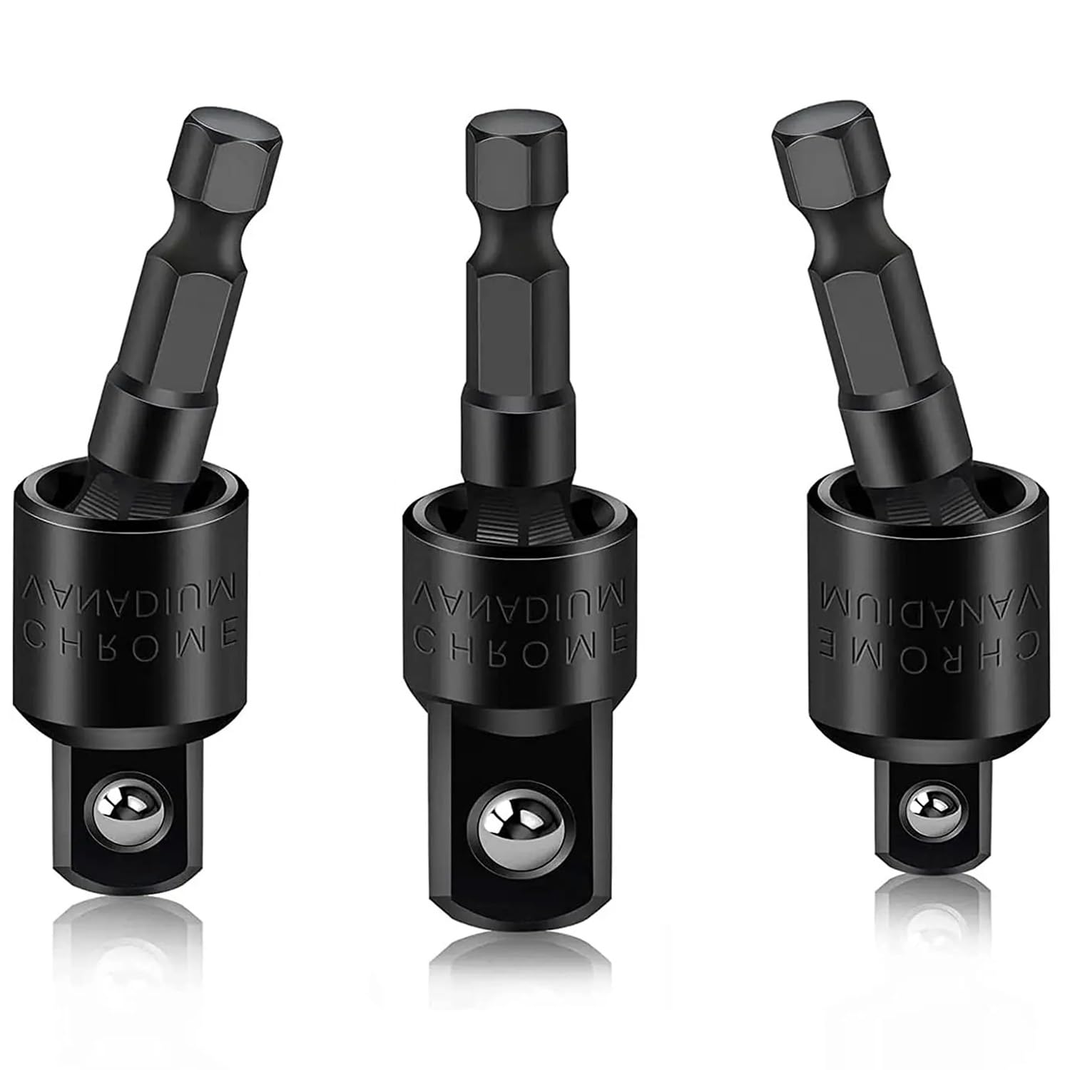 Snapklik.com : Hymnorq 3PC Wobble Socket Adapters, 360 Degree Rotatable ...