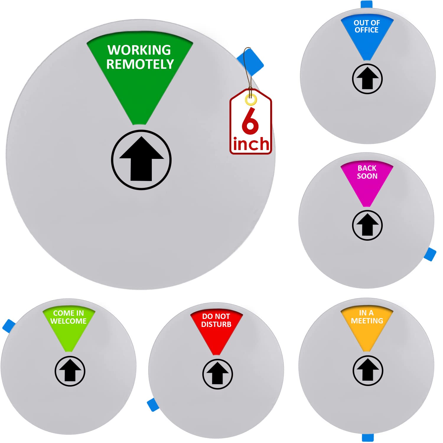 Office Door Privacy Signs 6 Options Extra Large 6 Inch | Desertcart INDIA