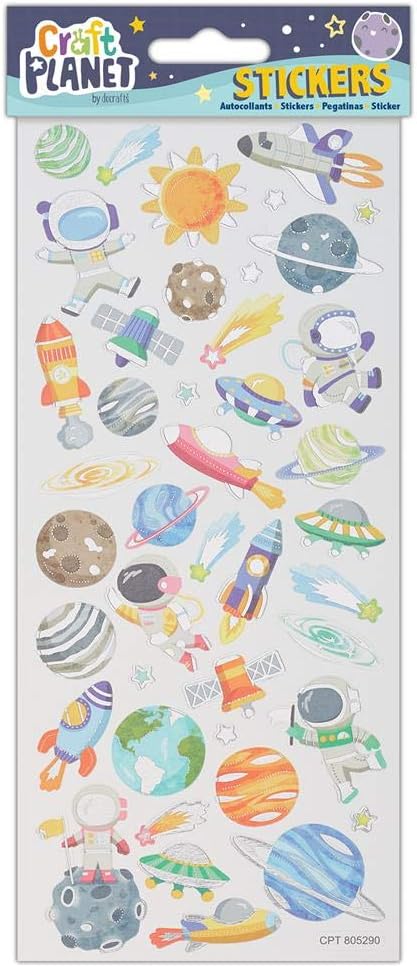 Fun Stickers - Outer Space : Amazon.co.uk: Toys & Games