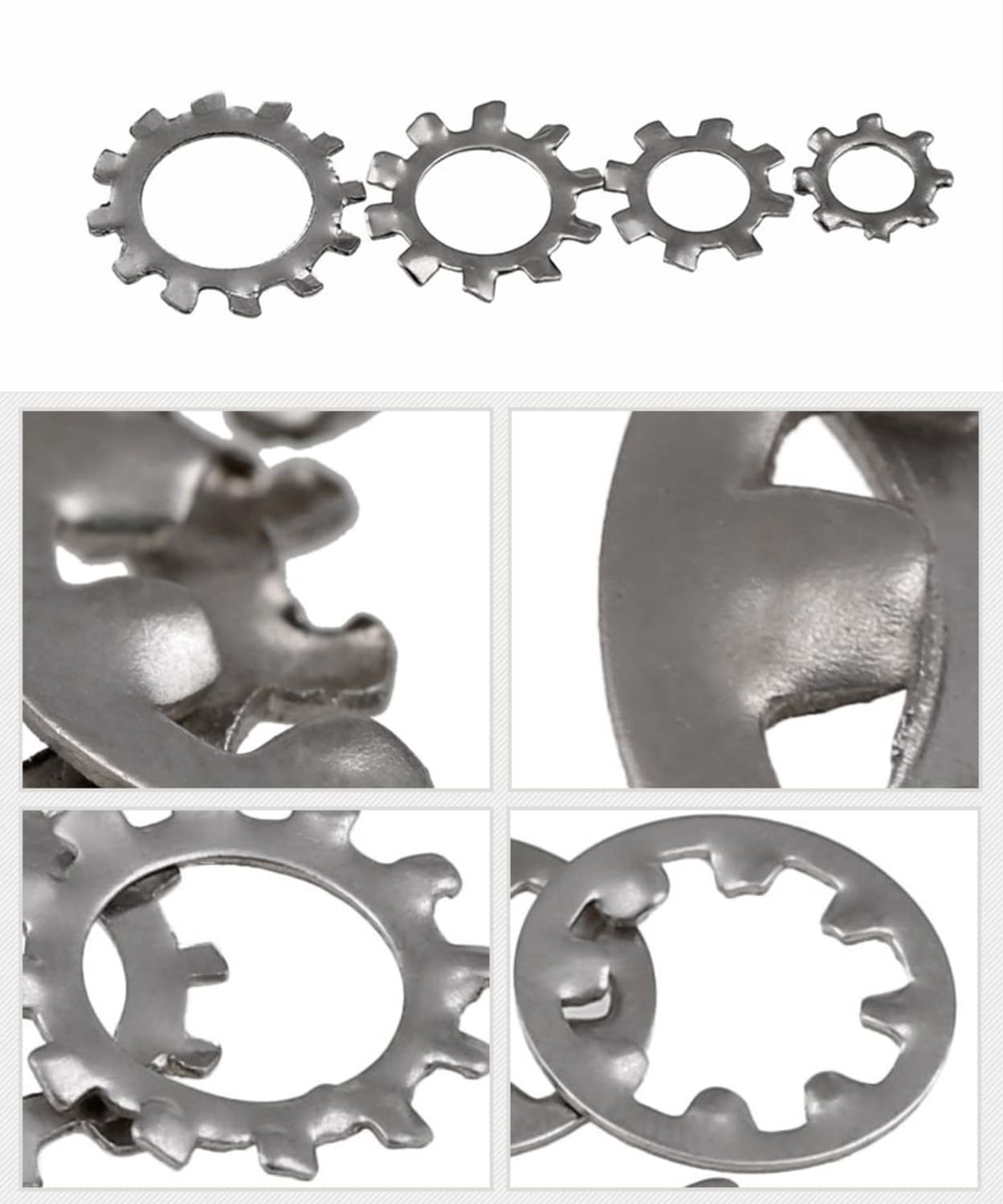 Snapklik.com : 265Pcs Metric 304 Stainless Steel M3 M4 M5 M6 M8 M10 M12 ...