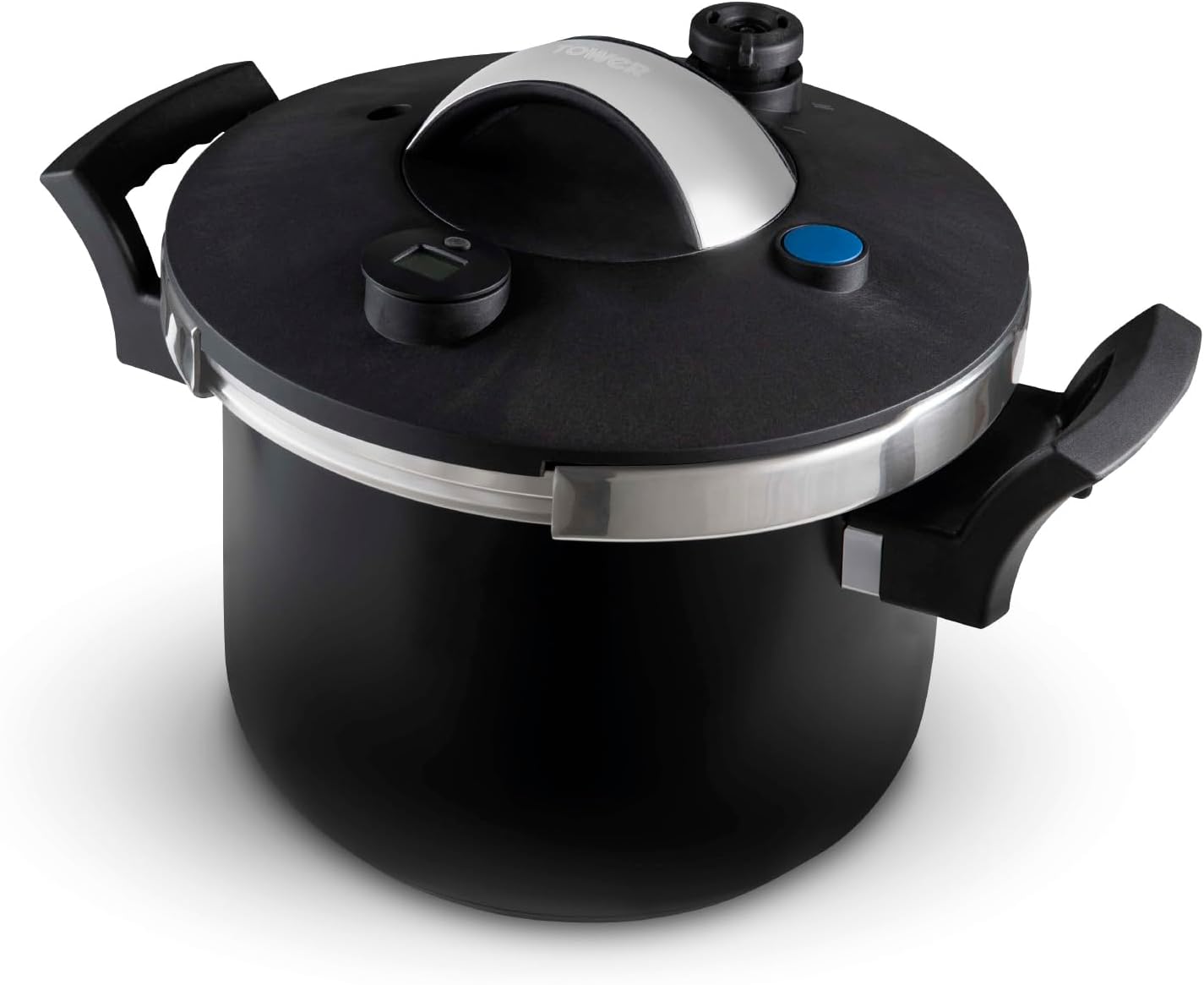 Tower T90126 Sure Touch Pressure Cooker with 2 Pressure Settings, 6 ...