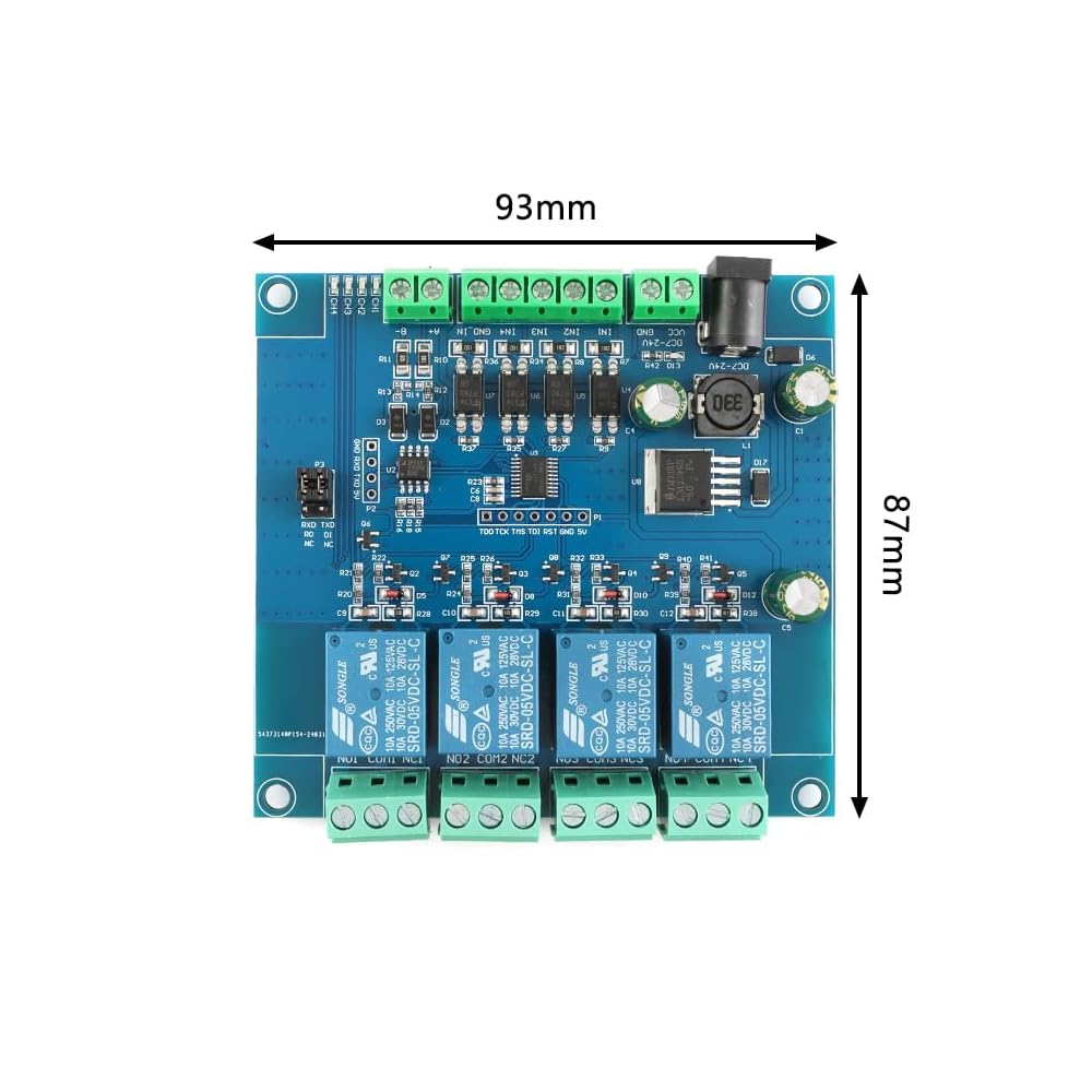 Modbus-Rtu 7-24V 4 Channel Relay Module Switch Australia | Ubuy