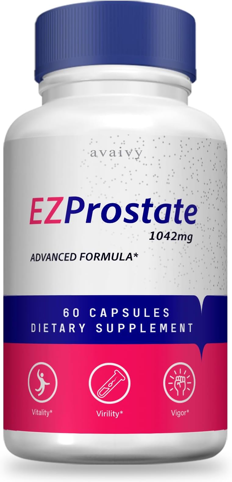 Amazon.com: Avaivy EzProstate - Ez Prostate Pill Formula (Single, 60 Capsules) : Health & Household