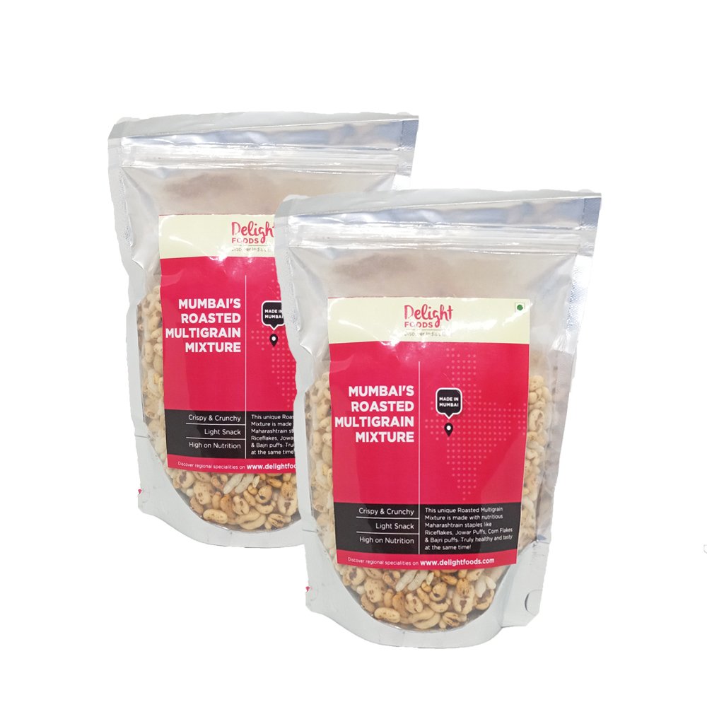Delight Foods Mumbai Roasted Multigrain Mix-200 grams (Set Of 100 grams ...