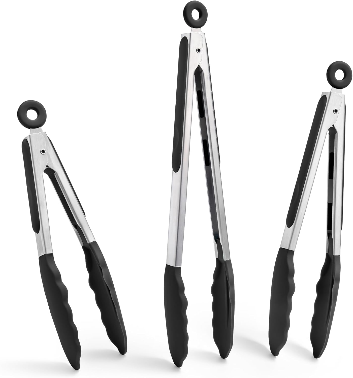 Amazon.com: Doosu Kitchen Tongs for Cooking - 600°F Heat Resistant Food ...