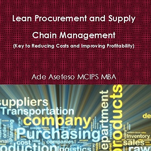 Amazon.com: Lean Procurement and Supply Chain Management: Key to ...
