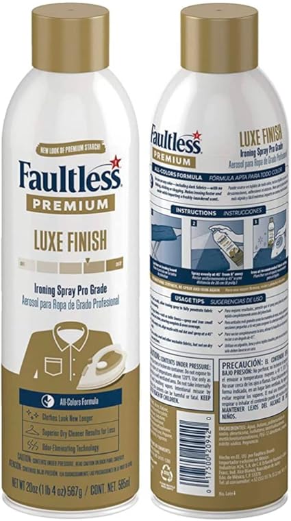 Amazon.com: Faultless Premium Professional Starch, 20 Ounces : Health ...