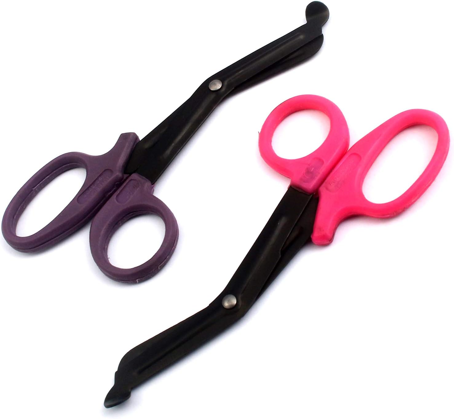 Amazon.com: G.S Set of 2 (Purple & Pink) Fluoride Black Coated Blade ...