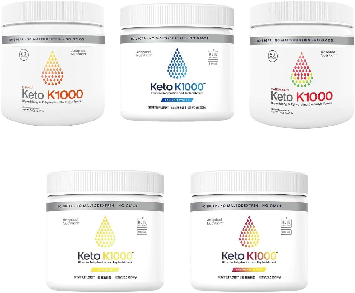 Amazon.com: Hi-Lyte Keto K1000 Electoryle Powder 5 Pack Bundle ...