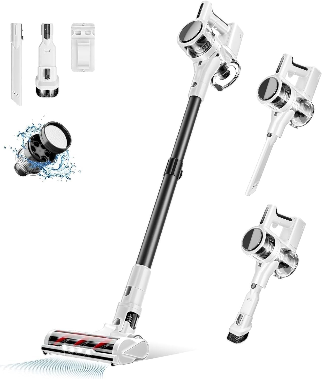 Amazon.com - HART 20-Volt High Capacity Cordless Stick Vacuum (Tool ...