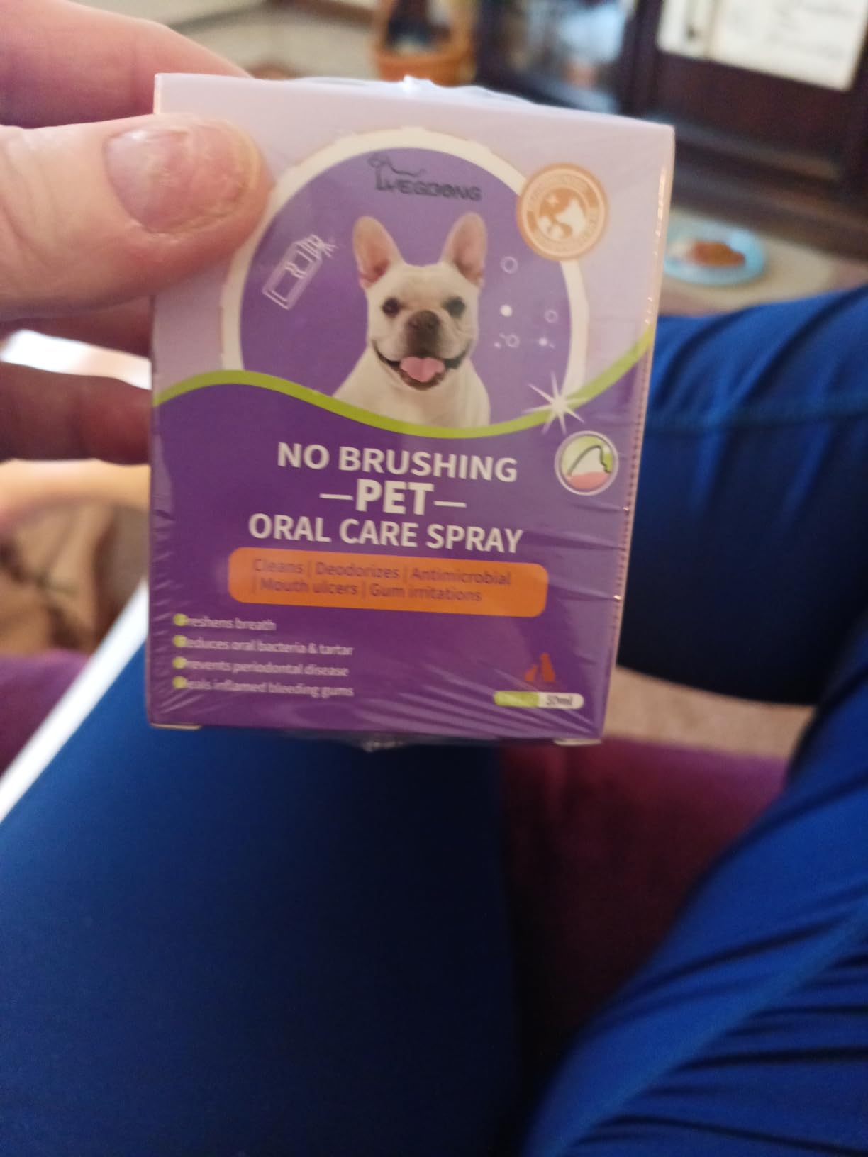 Amazon.com : 2PC- New Pet Clean Teeth Cleaning Spray for Dogs & Cats ...