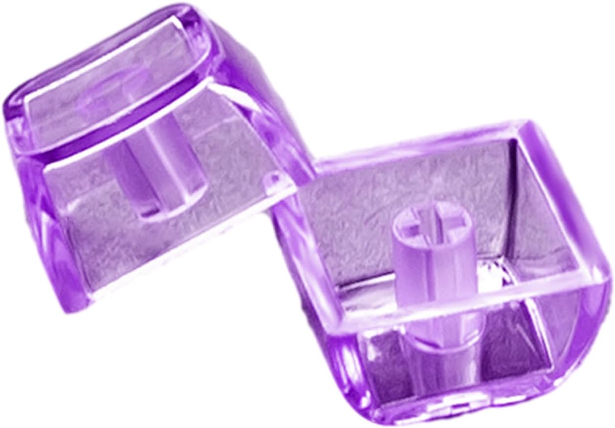 Amazon.com: Kcjhagbd 10Pcs Transparent Crystal Keycap Set 1U 1X XDA ...